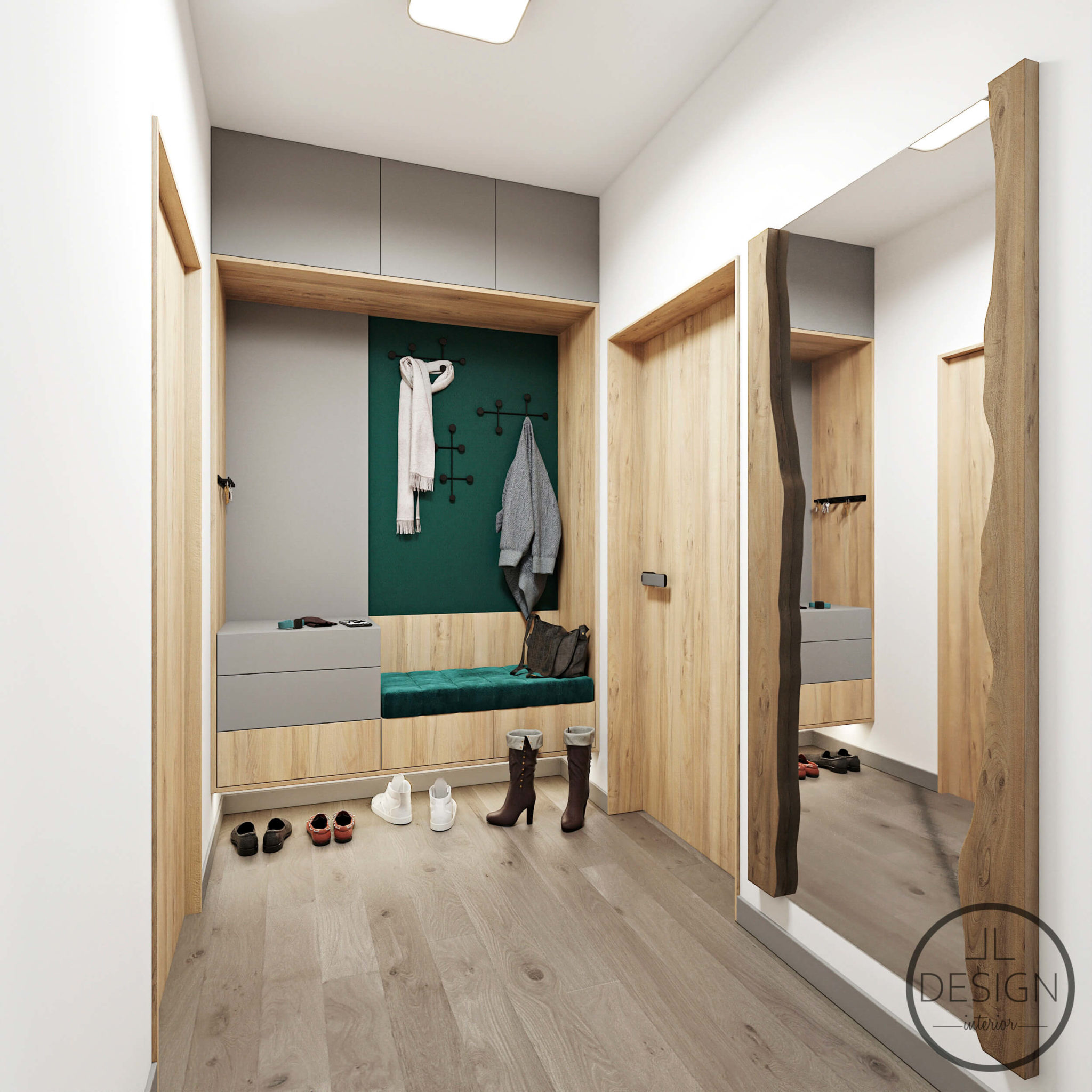 Interiérový dizajn predsiene | LL design